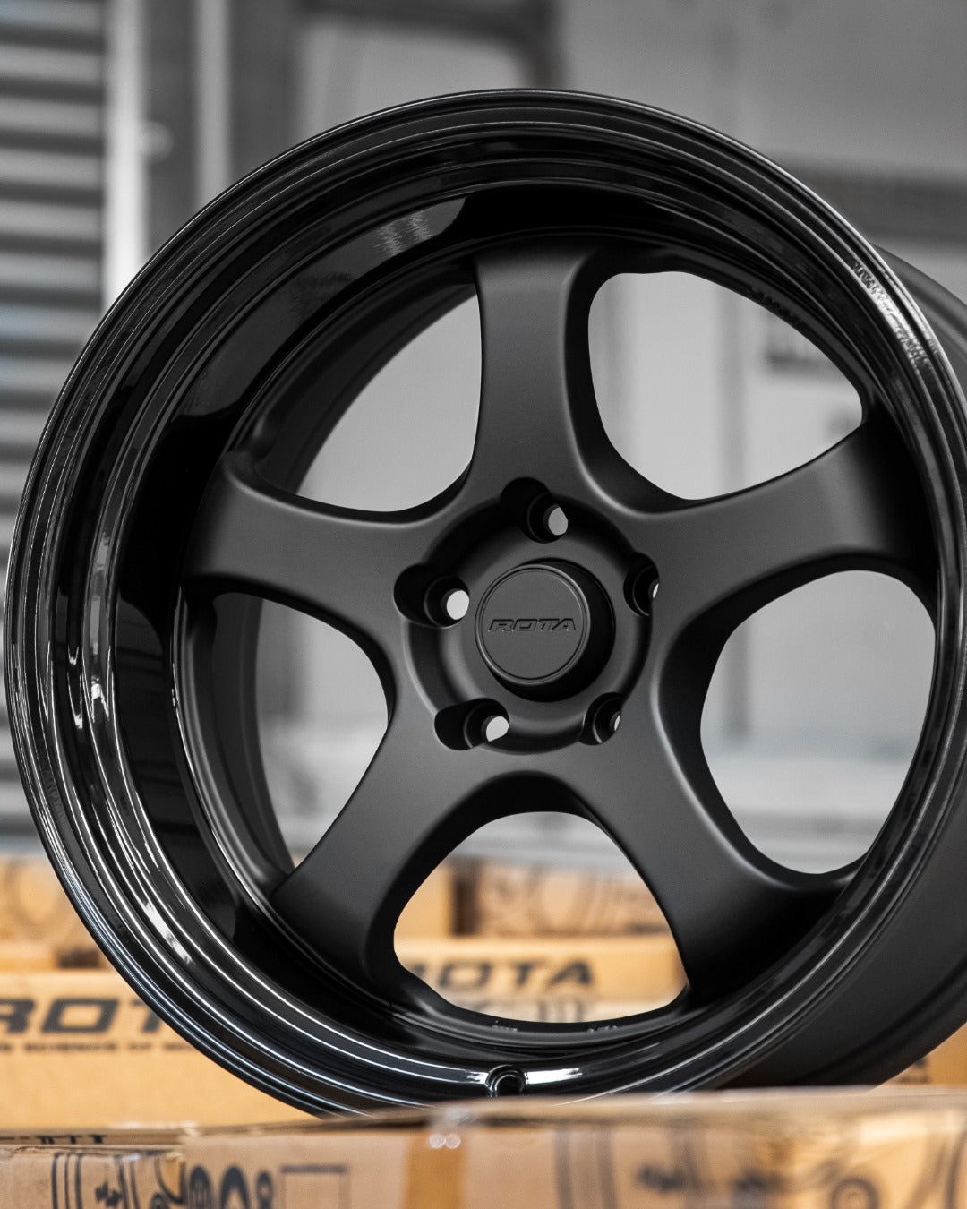 ROTA l D2-EX MATT BLACK