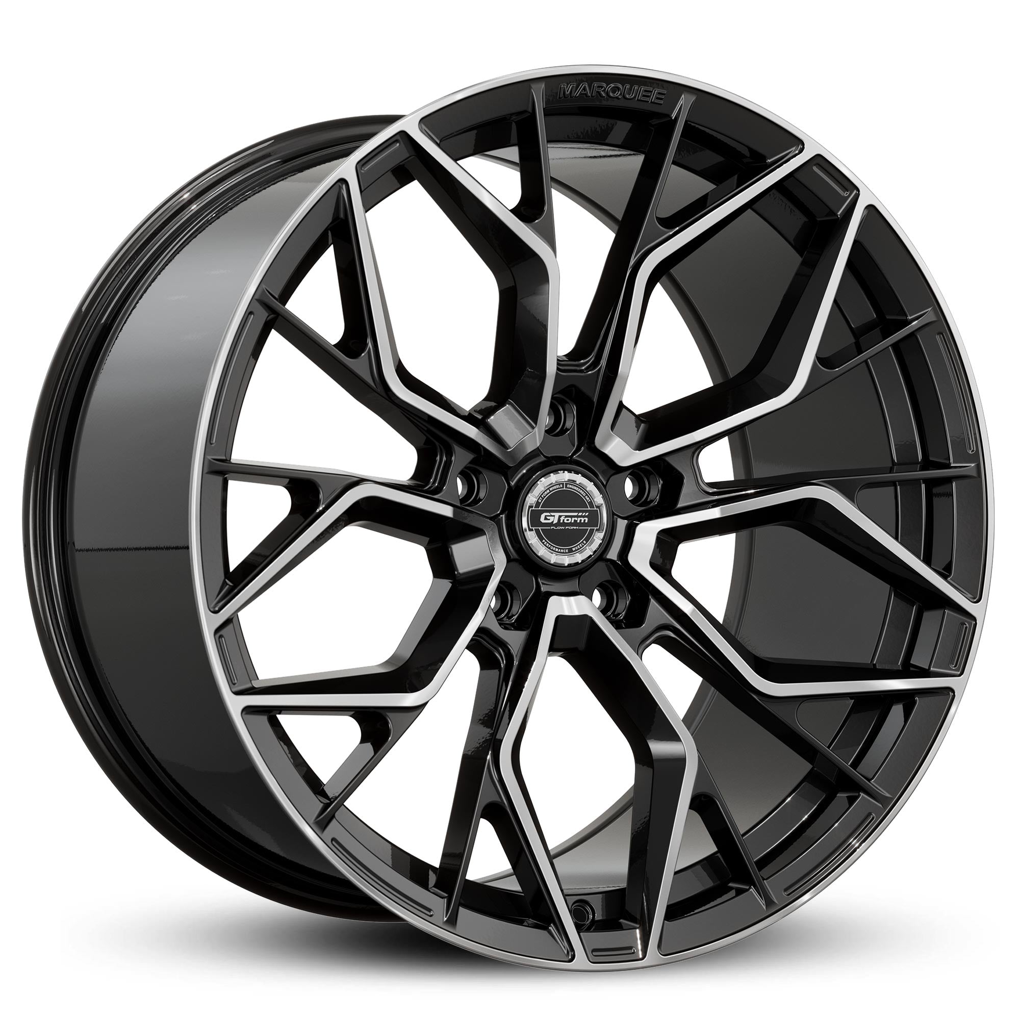 GT FORM l MARQUEE GLOSS BLACK MACHINED FACE – Tyre & Auto Solutions