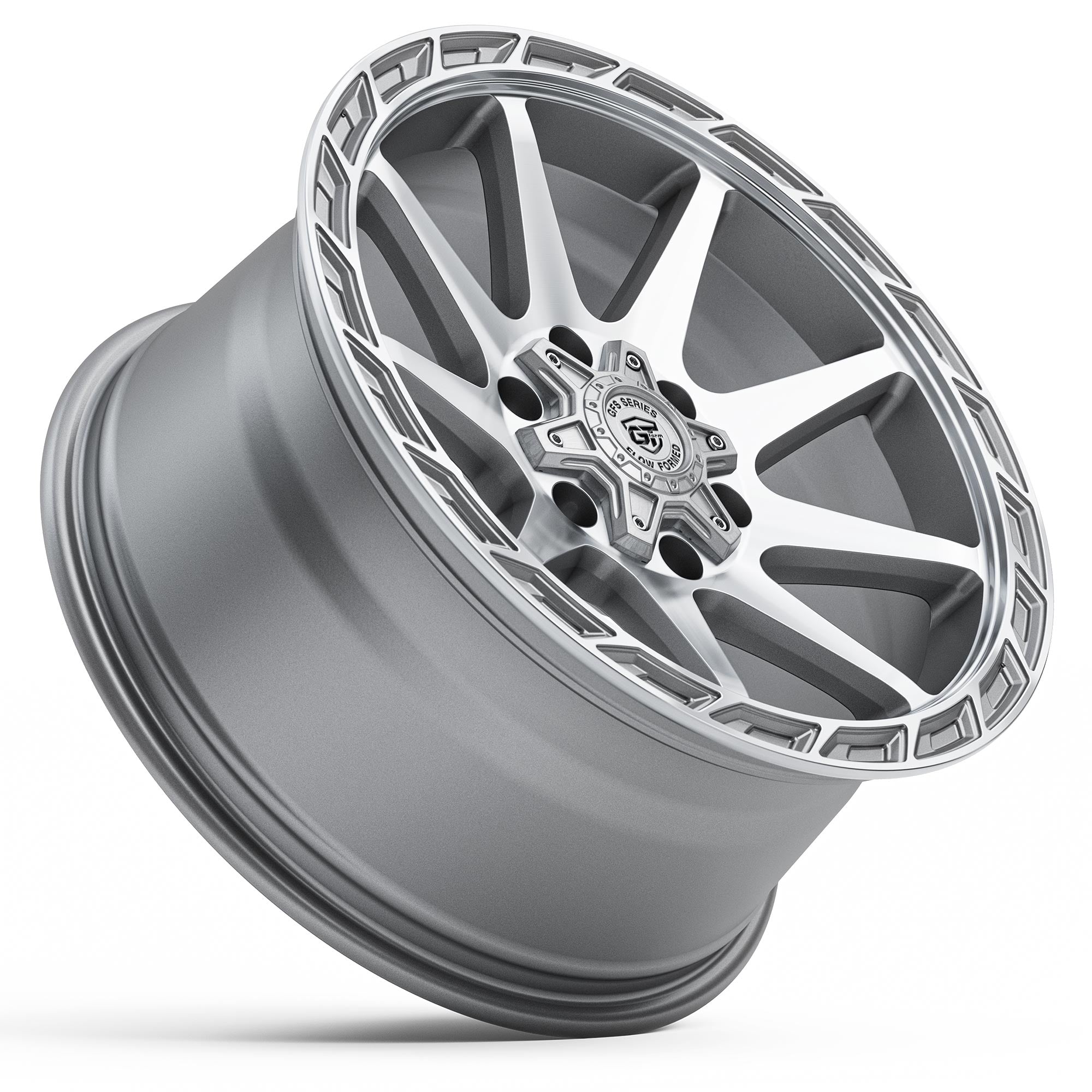 GT FORM l GFS5 SILVER MACHINED FACE