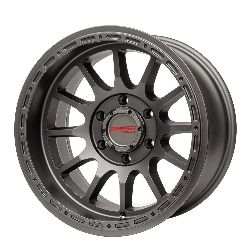 Sniper Wheels l BLAST DF Matt Gun Metallic