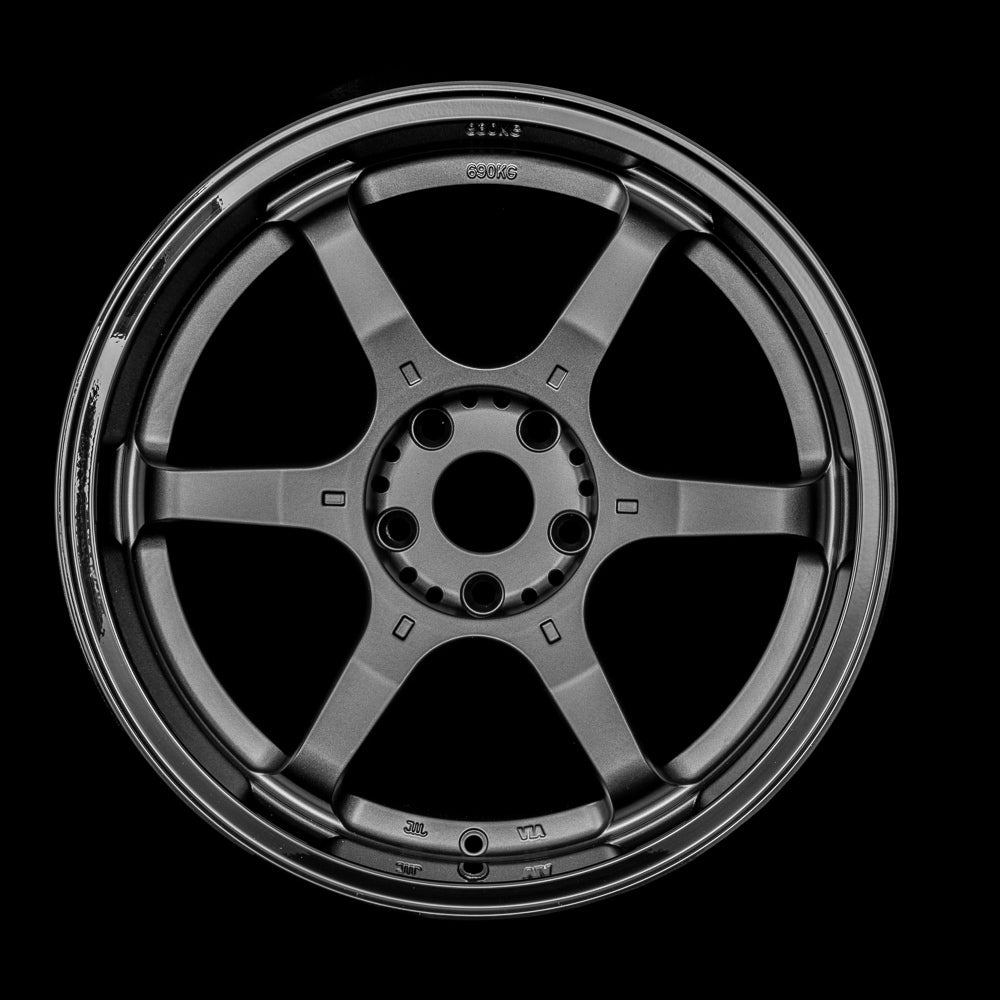 ROTA l GR6-2R MATT GUN METALLIC / GLOSS BLACK LIP