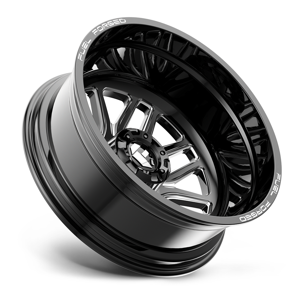 FUEL l FF66D DUALLY MATTE BLACK MILLED