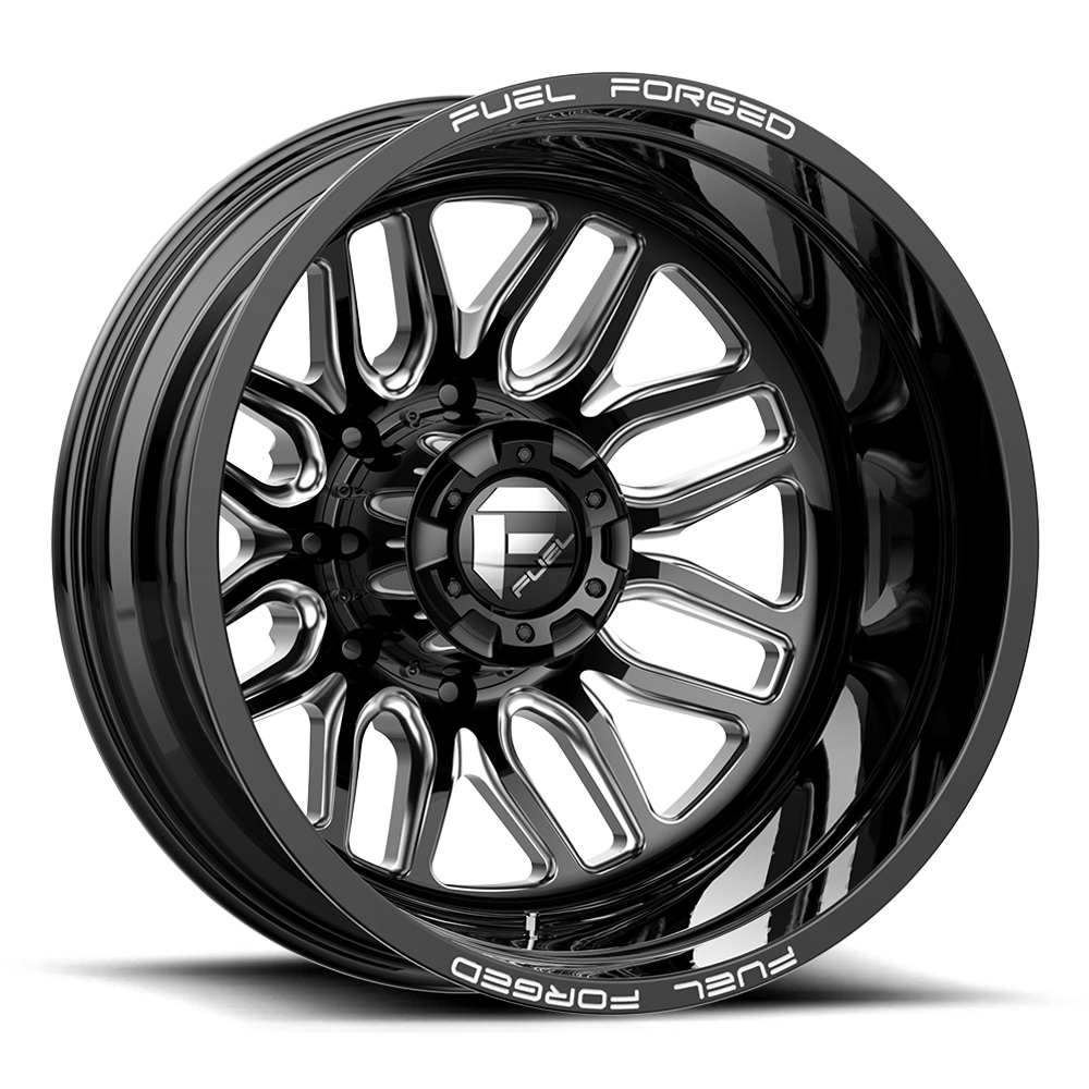 FUEL l FF66D DUALLY MATTE BLACK MILLED