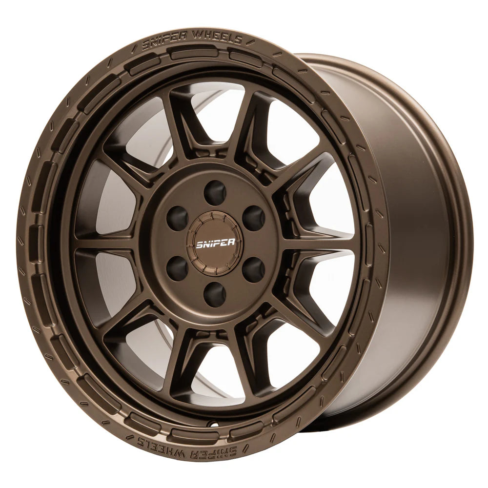 Sniper Wheels l Recon Matt Bronze